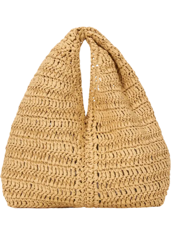 A.L.C. Simone Raffia Crossbody Bag