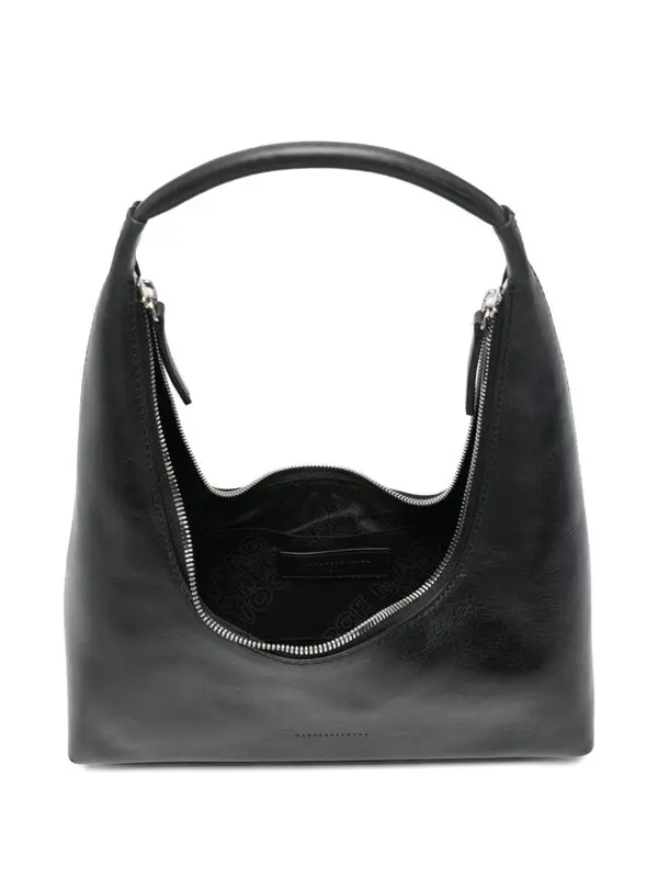 MARGESHERWOOD Leather Hobo Bag - Black