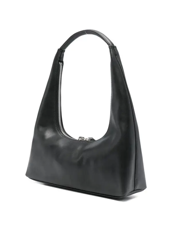 MARGESHERWOOD Leather Hobo Bag - Black