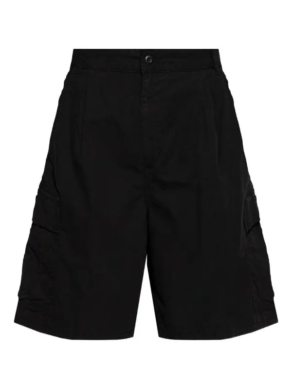 Carhartt Work In Progress Cotton Cargo Shorts - Black