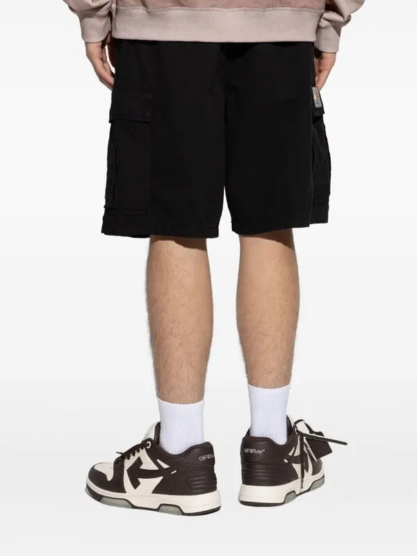 Carhartt Work In Progress Cotton Cargo Shorts - Black