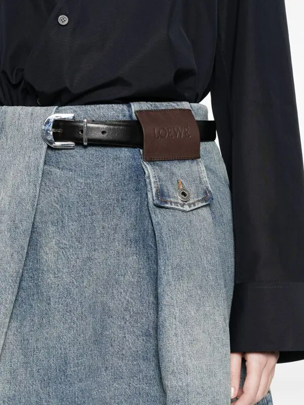 Loewe Denim Mini Skirt