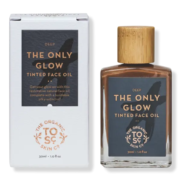 THE ORGANIC SKIN CO. The Only Glow Tinted Face Oil - Deep