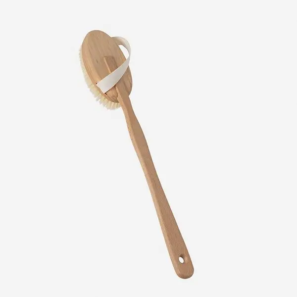 ACCA KAPPA Beechwood Body Brush - One-color