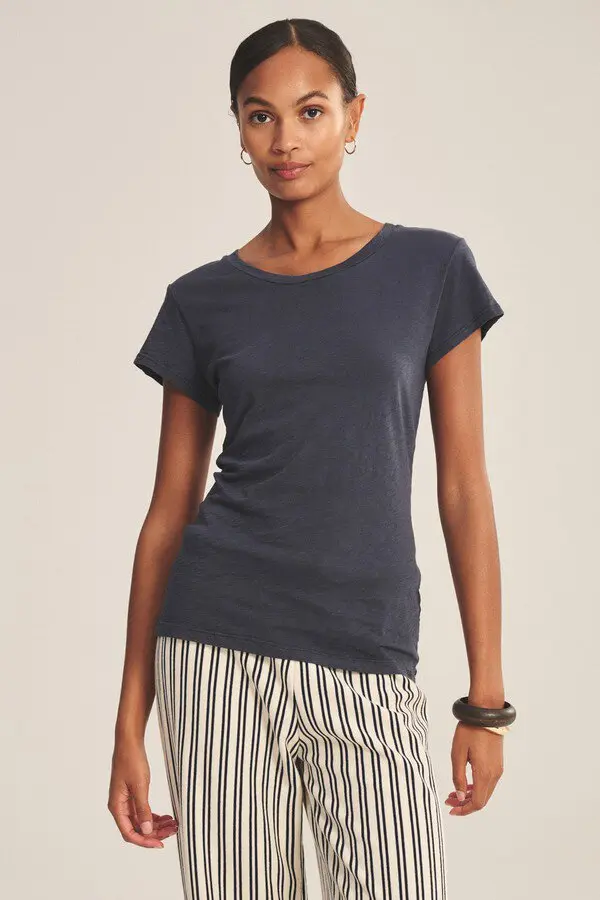 Velvet By Graham & Spencer Odelia Tee - Denim