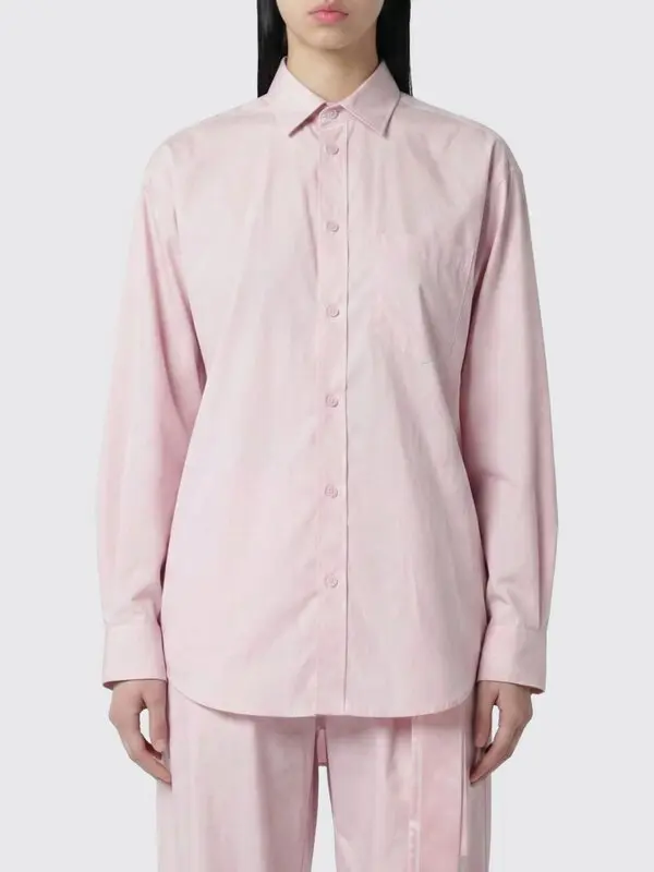 DARKPARK Classic Cotton Blend Shirt - Pink