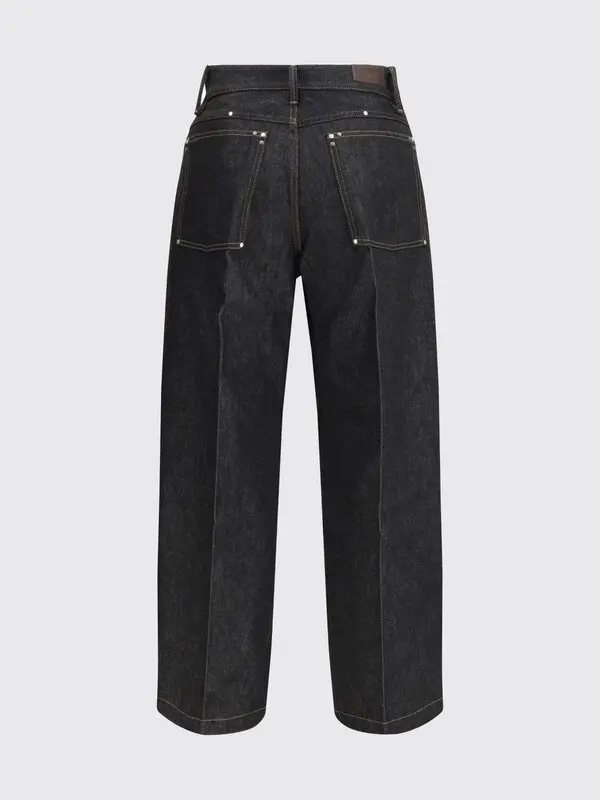 LEMAIRE Wide Leg Cotton Denim Jeans
