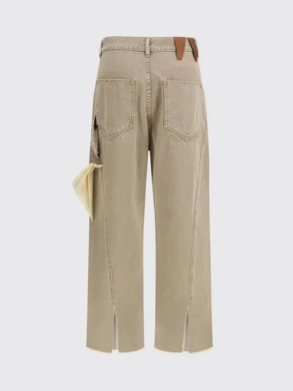 DARKPARK Wide Leg Denim Jeans - Camel