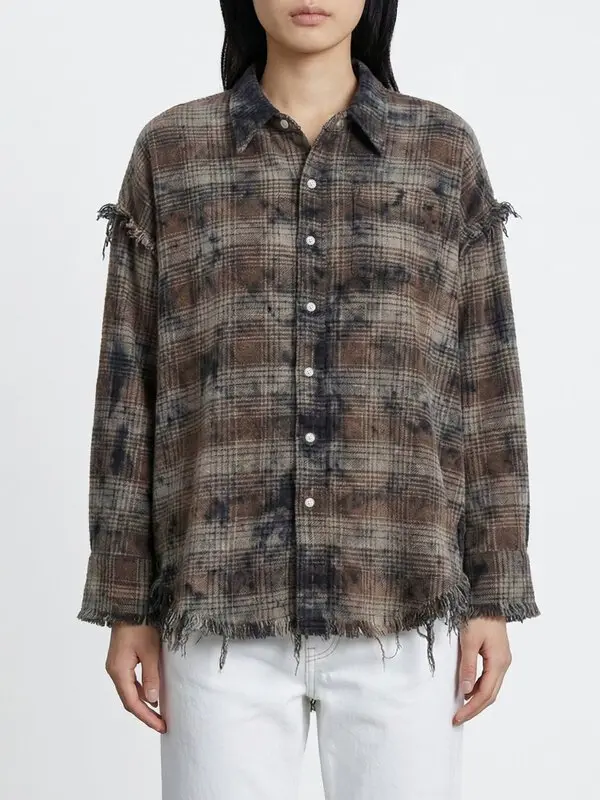 R13 Shirt - Brown