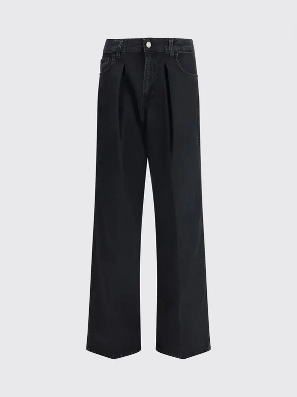 HAIKURE Wide Leg Denim Jeans - Black