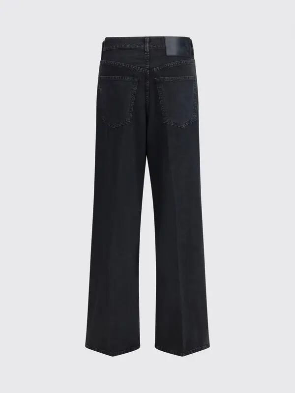 HAIKURE Wide Leg Denim Jeans - Black