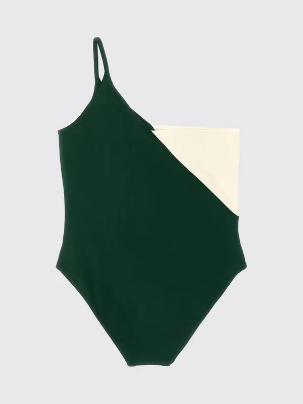 ERES One Shoulder One-piece Swimsuit - Green