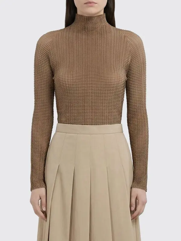 Issey Miyake Top - Beige