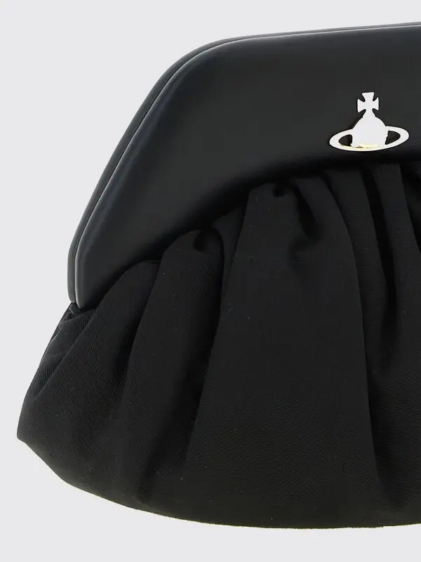 VIVIENNE WESTWOOD Draped Viscose Clutch