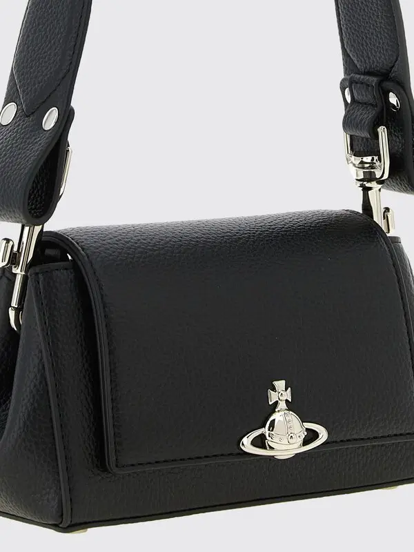 VIVIENNE WESTWOOD Grained Faux Leather Mini Bag