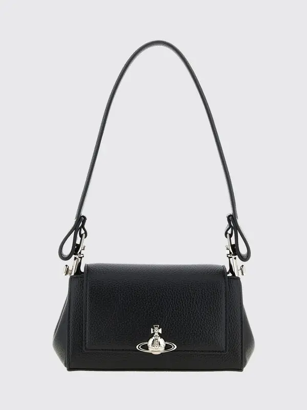 VIVIENNE WESTWOOD Grained Faux Leather Mini Bag