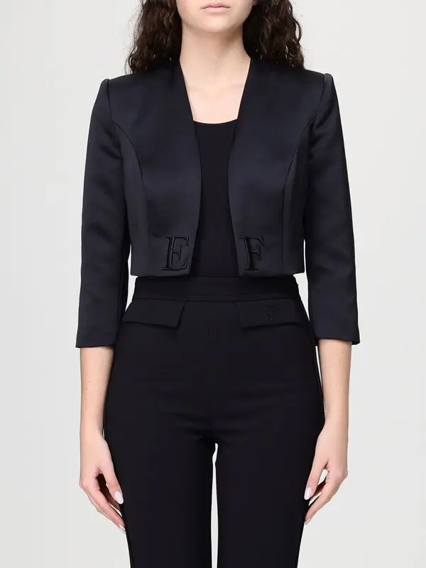 Elisabetta Franchi Jacket - Black