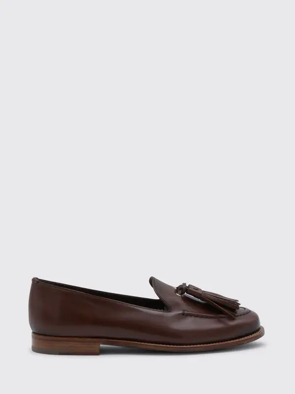 Church's Renee Leather Loafers With Tassels - Burnt