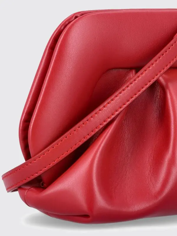 THEMOIRE Bios Vegan Leather Clutch - Red