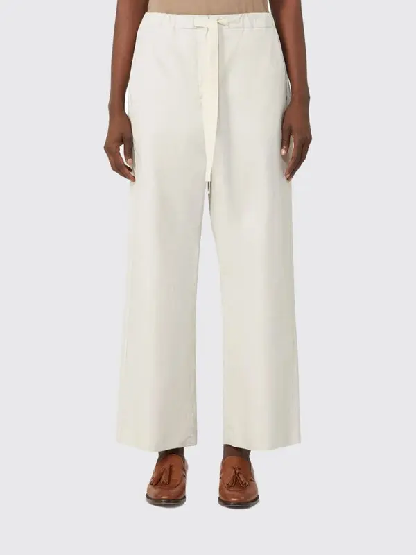 Max Mara Cotton Wide-leg Trousers - Rope