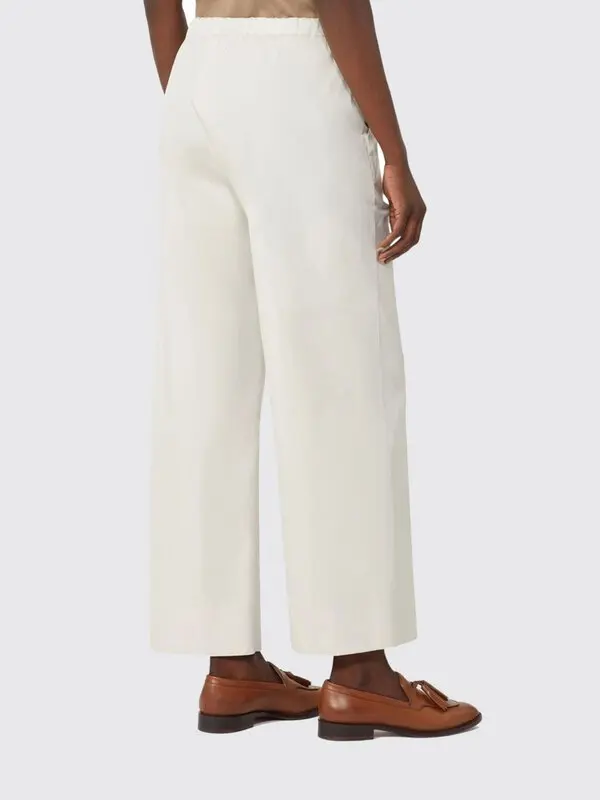 Max Mara Cotton Wide-leg Trousers - Rope