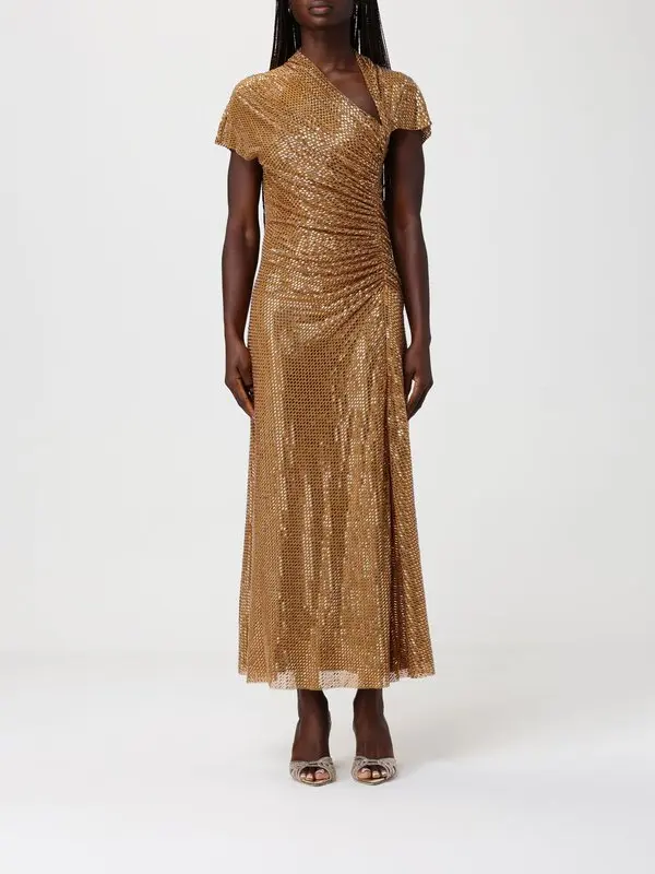 SELF-PORTRAIT Dress - Gold