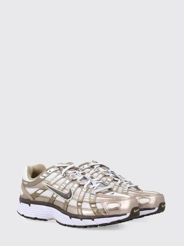 Nike P-6000 Mesh And Rubber Sneakers - Gold