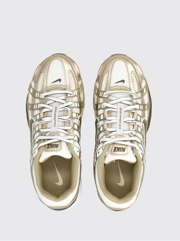 Nike P-6000 Mesh And Rubber Sneakers - Gold