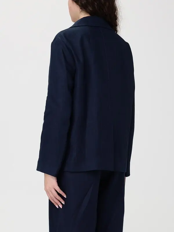 Max Mara Double Breasted Jacket - Navy