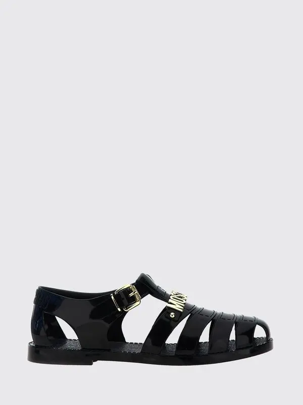 Moschino Pvc Caged Sandals