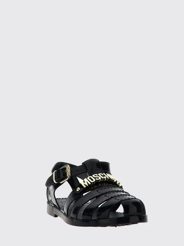 Moschino Pvc Caged Sandals