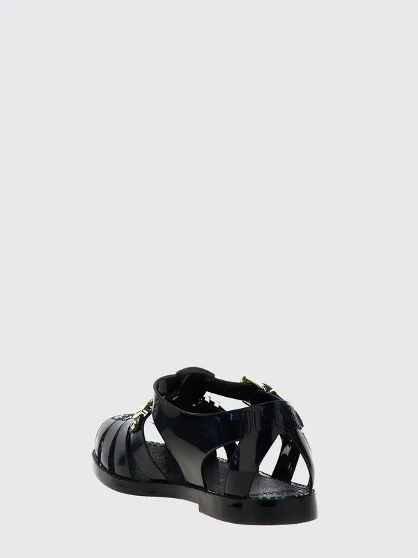 Moschino Pvc Caged Sandals
