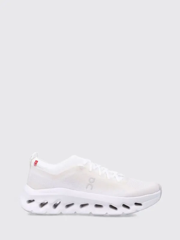 On Lace Up Sneakers - White