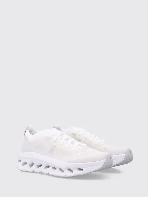 On Lace Up Sneakers - White