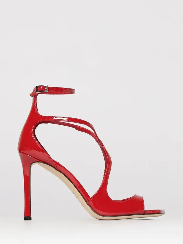 JIMMY CHOO Heeled Sandal - Red