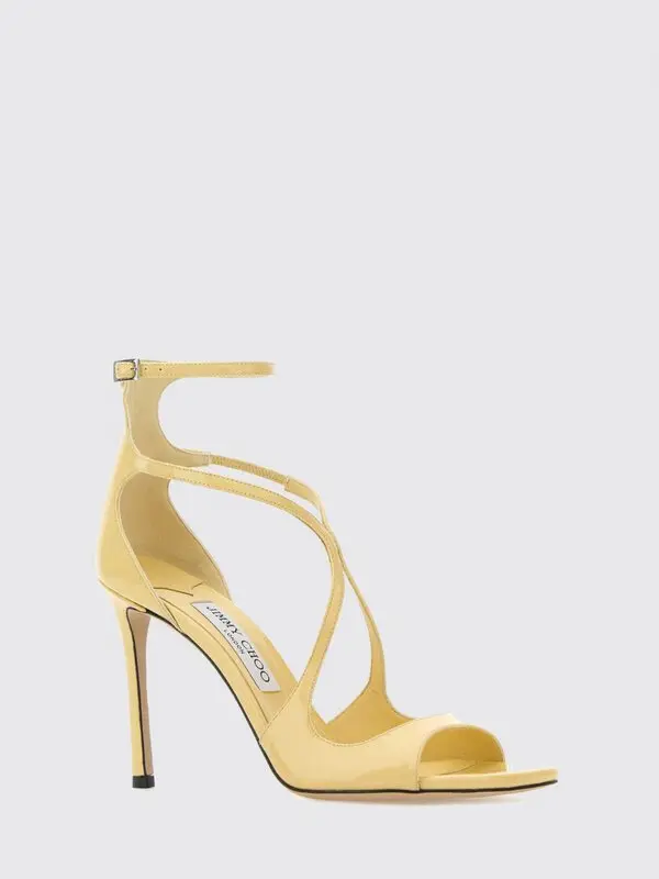 JIMMY CHOO Strappy Heeled Sandals - Yellow