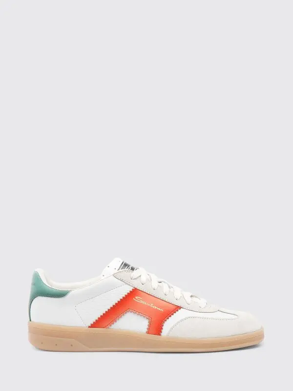 Santoni Low Top Sneakers - White