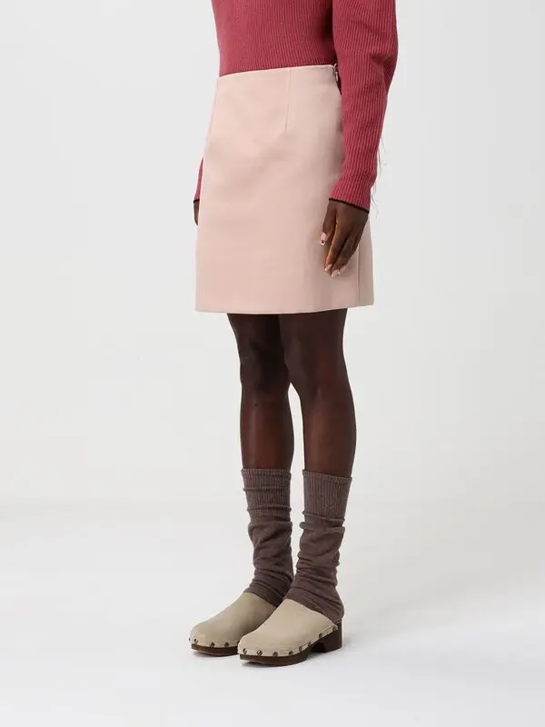 Chloé Crêpe Mini Skirt - Pink