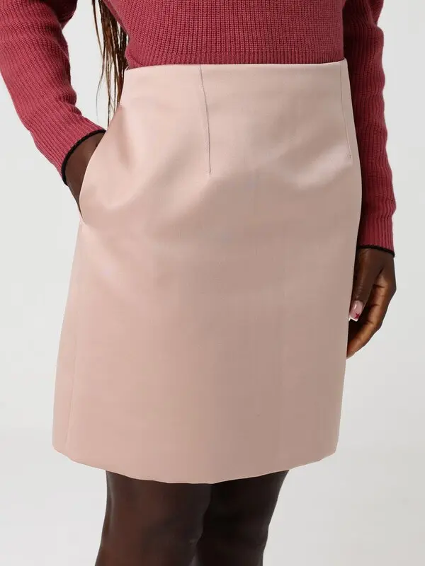 Chloé Crêpe Mini Skirt - Pink