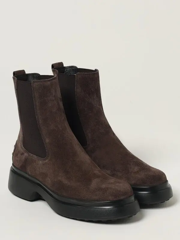 TOD'S Suede Chelsea Boots - Brown