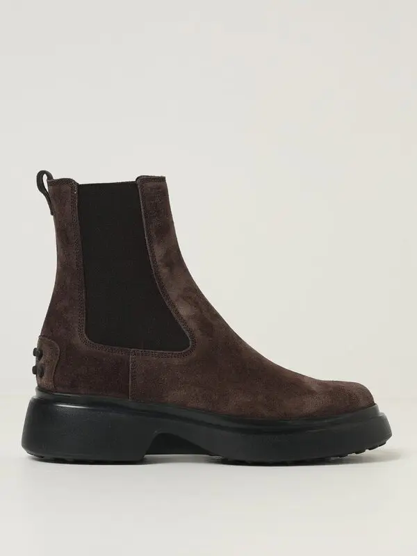 TOD'S Suede Chelsea Boots - Brown