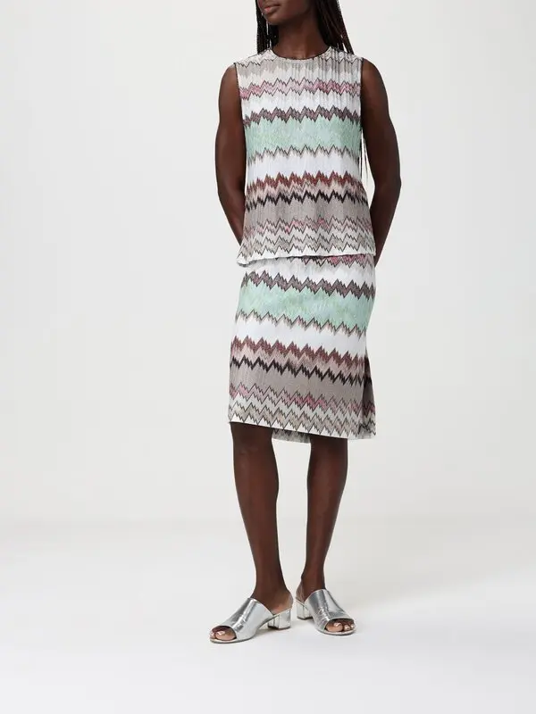 Missoni Zig-zag Patterned Skirt