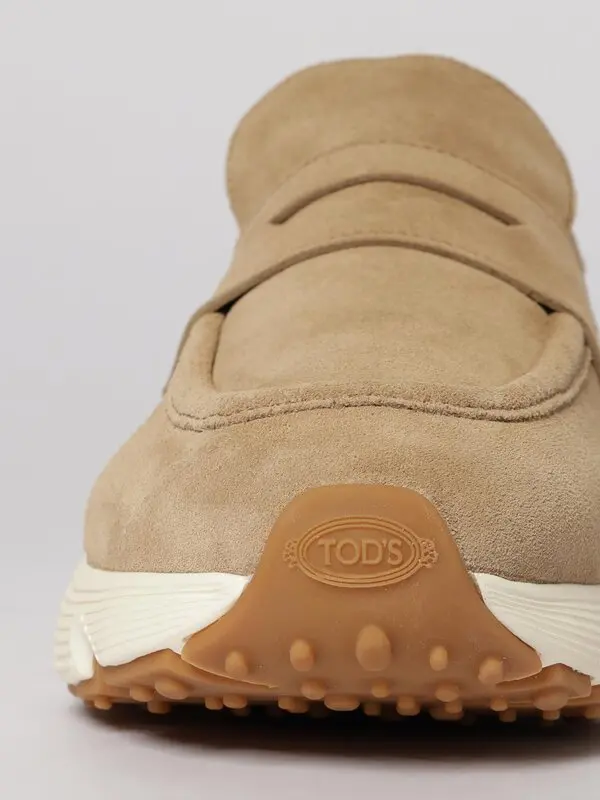 TOD'S Suede Loafers - Brown