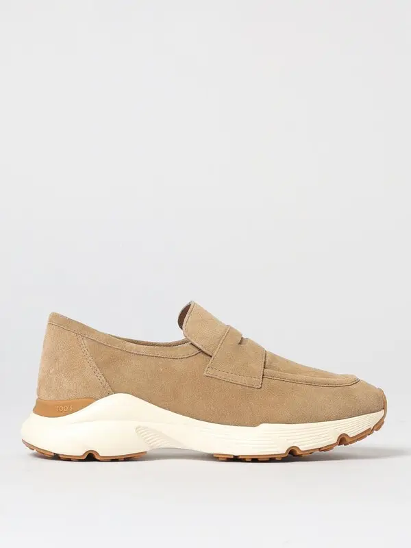 TOD'S Suede Loafers - Brown