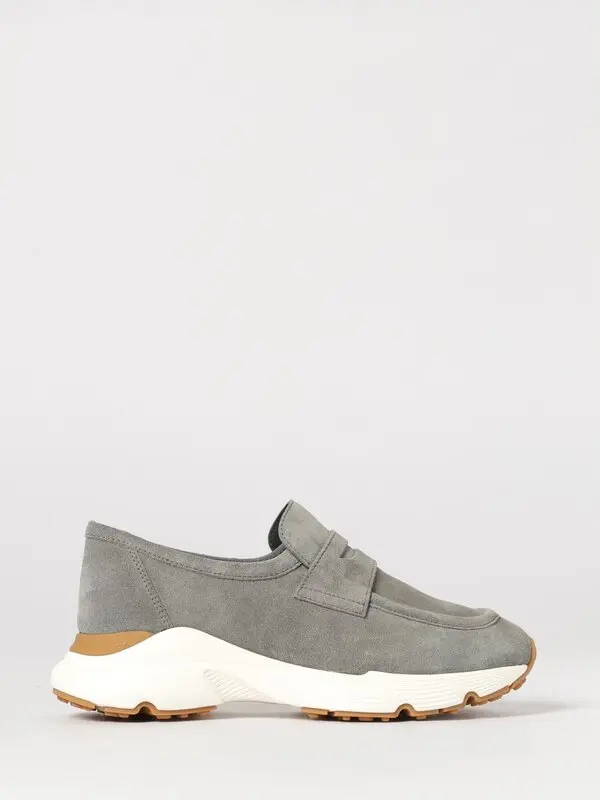 TOD'S Suede Loafers - Grey