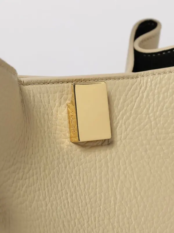 Yuzefi Gyoza Hammered Bag - White