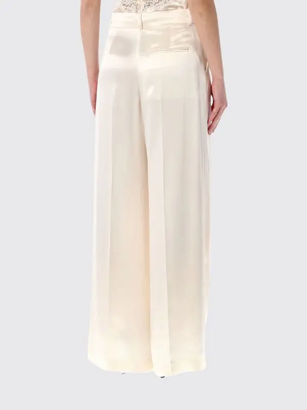 Alberta Ferretti Wide Leg Trousers - Ivory