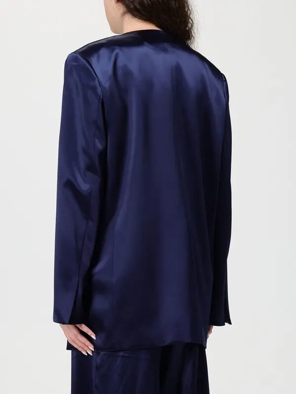 Alberta Ferretti Double-breasted Blazer - Blue
