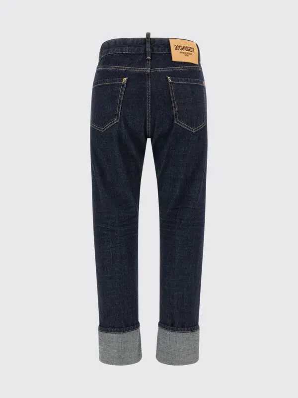 Dsquared2 Button Detailed Jeans - Blue