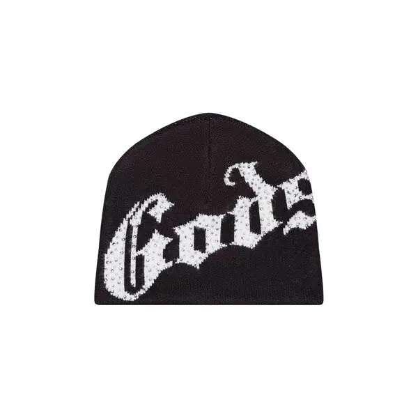 GODSPEED Og Logo Studded Beanie 'boom - Black